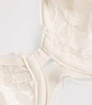 Maison Lejaby Lace Sin Underwired Bra - Ivory
