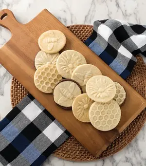 NORDICWARE Honey Bee Cast Cookie Stamps