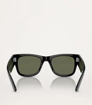 Ray-ban Rb0840s Mega Wayfarer Sunglasses - Black