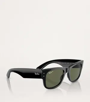 Ray-ban Rb0840s Mega Wayfarer Sunglasses - Black