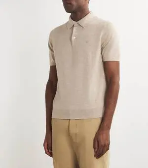 Harrods Cashmere Polo Shirt