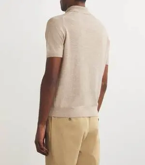 Harrods Cashmere Polo Shirt