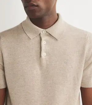 Harrods Cashmere Polo Shirt