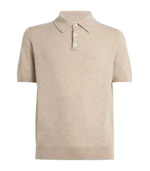 HARRODS Cashmere Polo Shirt