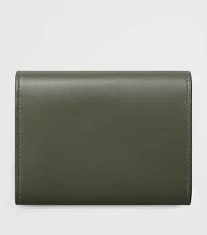 Cartier Mini Leather Panthère De Wallet - Green