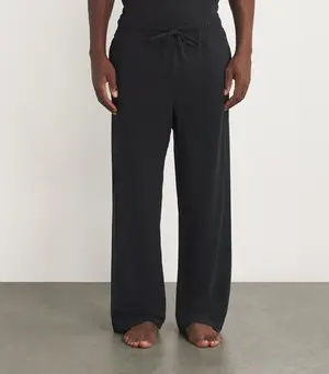 SKIMS Jersey Lounge Straight Sweatpants - Black