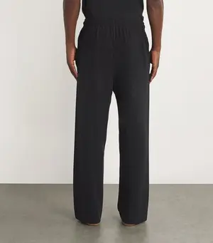SKIMS Jersey Lounge Straight Sweatpants - Black