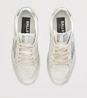 GOLDEN GOOSE Leather Ball Star Sneakers
