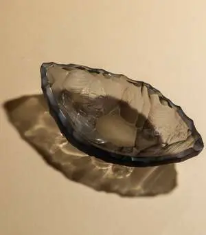 Lalique Small Crystal Silex Bowl