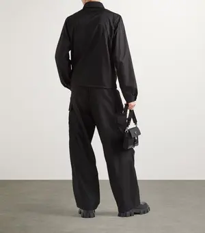 Prada Re-nylon Triangle Jacket - Black