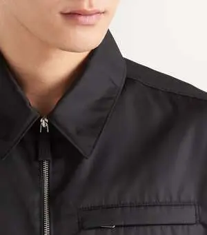 Prada Re-nylon Triangle Jacket - Black