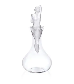 Lalique Crystal Aphrodite Decanter - Clear
