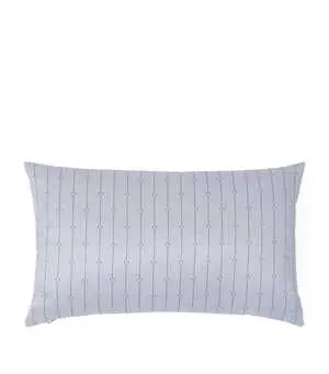 Prada Twill Triangle Stripe Pillow