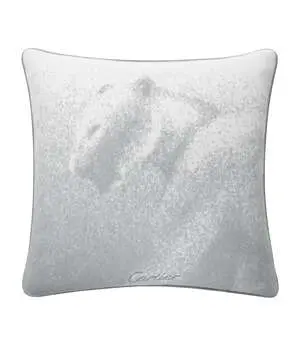 Cartier Cashmere Panthère De Cushion - Grey