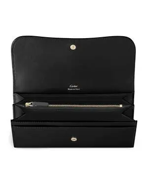 Cartier Calfskin Panthère De Wallet