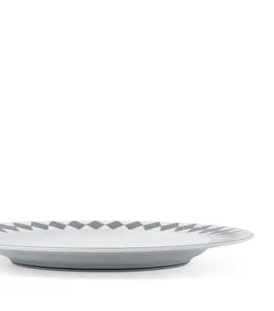 Prada Set Of 2 Chequerboard Dinner Plates