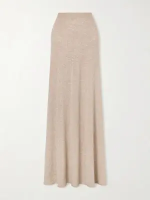THE ROW Noella Cashmere Maxi Skirt