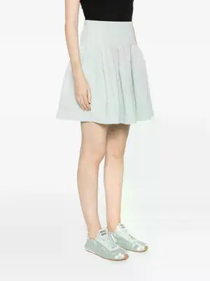 CFCL Glitter Pleated Mini Skirt