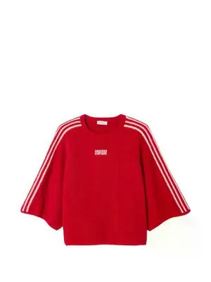 American Vintage Striped Sleeve Knit Top