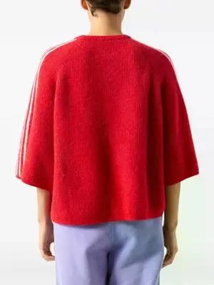 American Vintage Striped Sleeve Knit Top