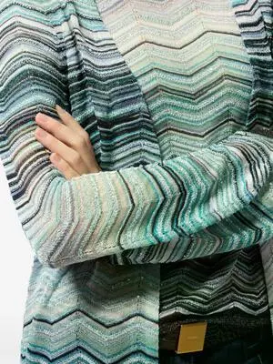 Missoni Chevron Long Cardigan