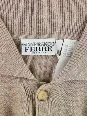 Gianfranco Ferre Polo Collar Button-fastening Knit Sweater