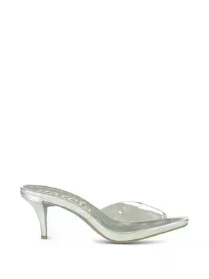 PEDRO GARCIA Tone Transparent Open Toe Sandals
