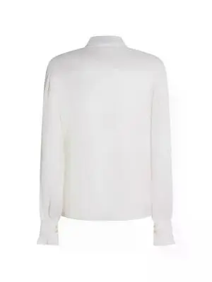 Alberta Ferretti Ruffled Shirt - Neutrals