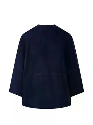 SALVATORE SANTORO Round Neck Jacket - Blue