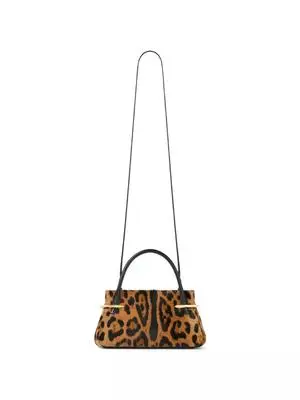 Givenchy Leopard Print Calf Leather Tote Bag