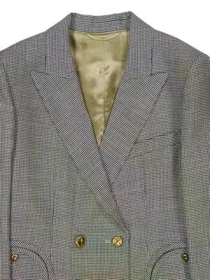 BLAZÉ MILANO Patterned Double-breasted Blazer