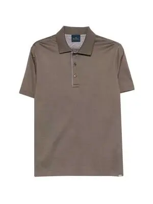 Paul & Shark Buttoned Polo Shirt - Brown