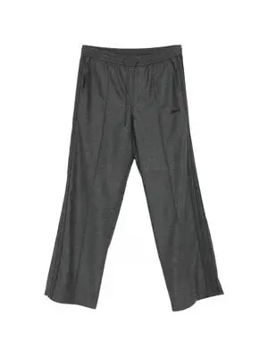 JUUN.J Checked Trousers With Drawstring Waist