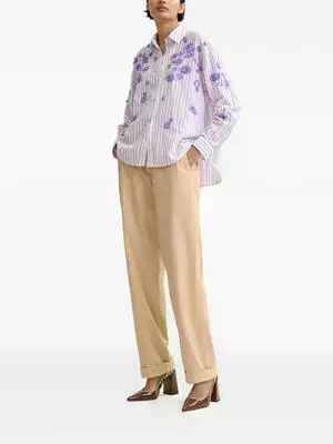 Essentiel Antwerp Elasticated Waist Trousers - Neutrals