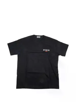 Kith Eiffel-cafe Logo T-shirt - Black