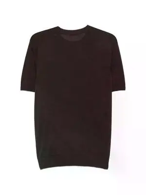 PAOLO PECORA Short-sleeve V-neck Sweater