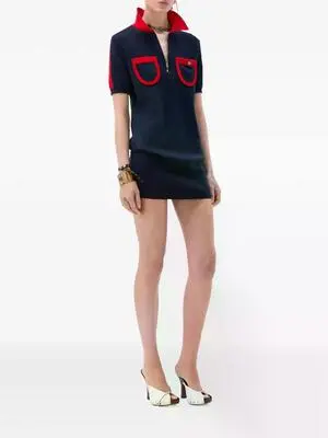 Versace Polo Zip Dress