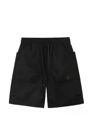 FIVE CM Patch Pocket Shorts - Black