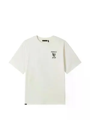 FIVE CM Skull-graphic T-shirt - Neutrals