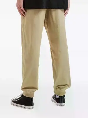 FINGERCROXX Elasticated-waistband Trousers - Neutrals