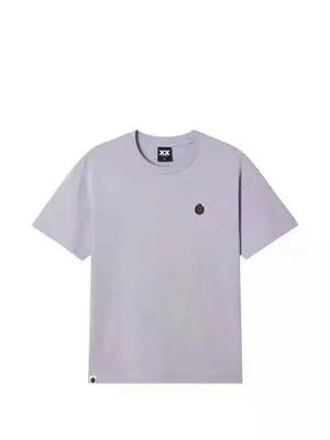 FINGERCROXX Crew Neck T-shirt With Logo Embroidery