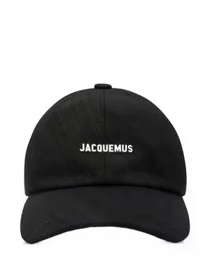 Jacquemus Gadjo Logo-plaque Baseball Cap - Black