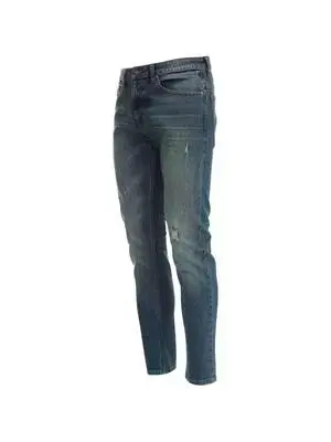 Versace Distressed Denim Jeans