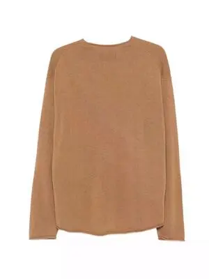 Guest In Residence Cashmere Round Neck Sweater - Neutrals