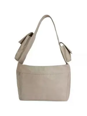 Y3 Newspaper Shoulder Bag - Neutrals