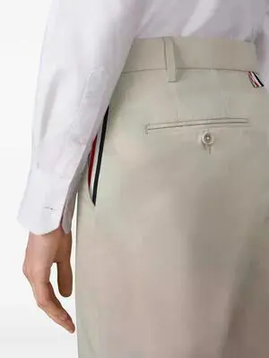 Thom Browne Cotton Tailored Trousers