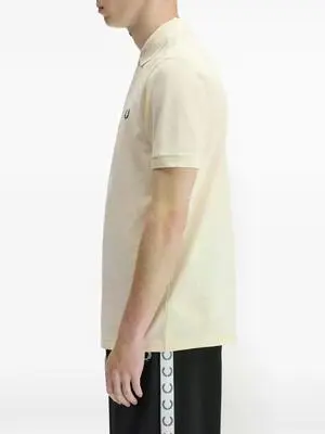 Fred Perry Logo-detail Polo Shirt - Neutrals