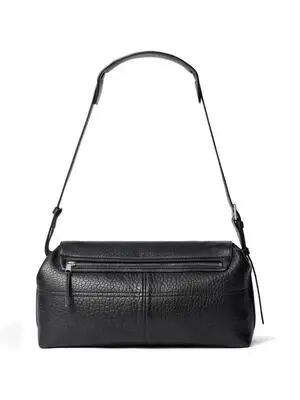 LEMAIRE Leather Flap Shoulder Bag - Black