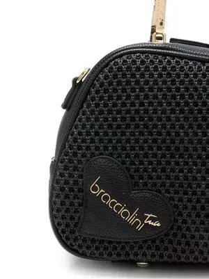 BRACCIALINI Candy Heart-applique Tote Bag