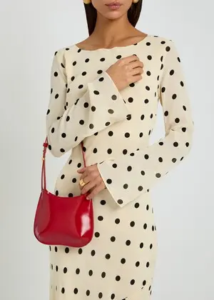 Jacquemus Le Petit Bisou Shoulder Bag - Red